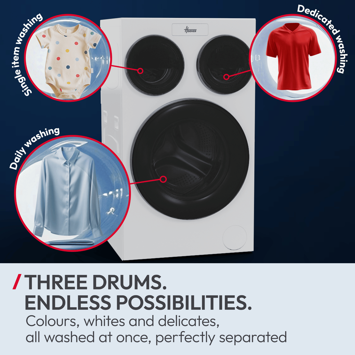 Hoover MultiWash - Flexilble Washing- Amazing Results - HMQD 410CBL9-80 ...